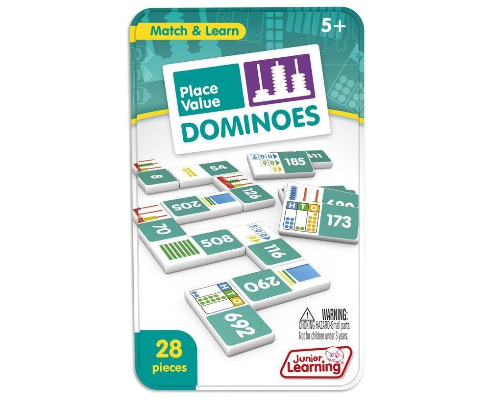 BrightKidz Educational Toys - Dominoes - Place Value