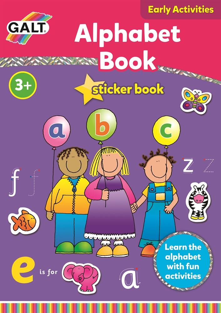 BrightKidz Educational Toys - Early Activities Book - Alphabet